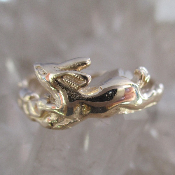 Rabbit Ring - Etsy
