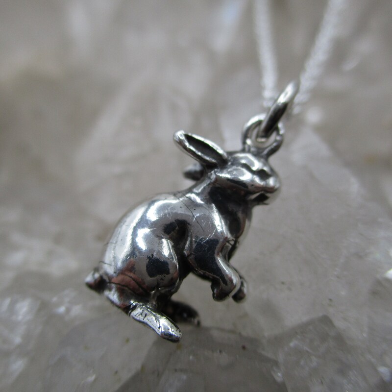 Rabbit Necklace - Etsy