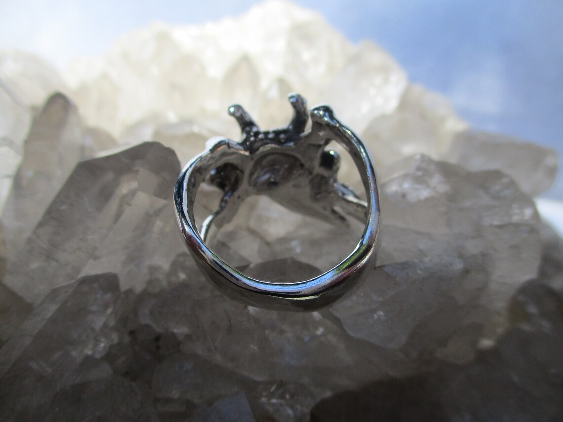 Flying Pig Ring Sterling Silver Hand Cast Size 8 1/4 | Etsy