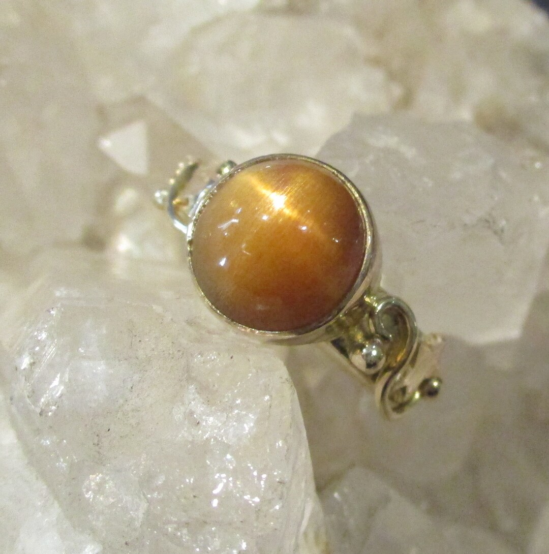 Rare Star Sunstone Ring ~14K Gold~ Handmade With Natural Oregon Star ...