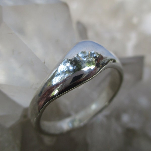 Cast Silver Ring - Etsy