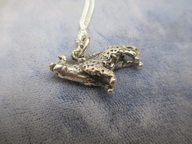 Hyena Necklace -hand Cast Sterling Silver- 3/d Details W/18 Inch ...