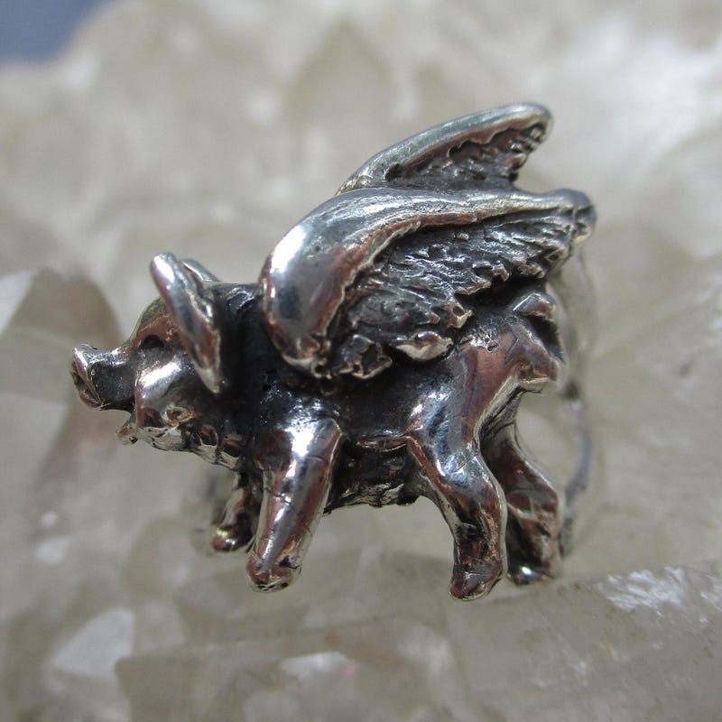 Pig Ring - Etsy