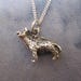 Hyena Necklace -hand Cast Sterling Silver- 3/d Details W/18 Inch ...
