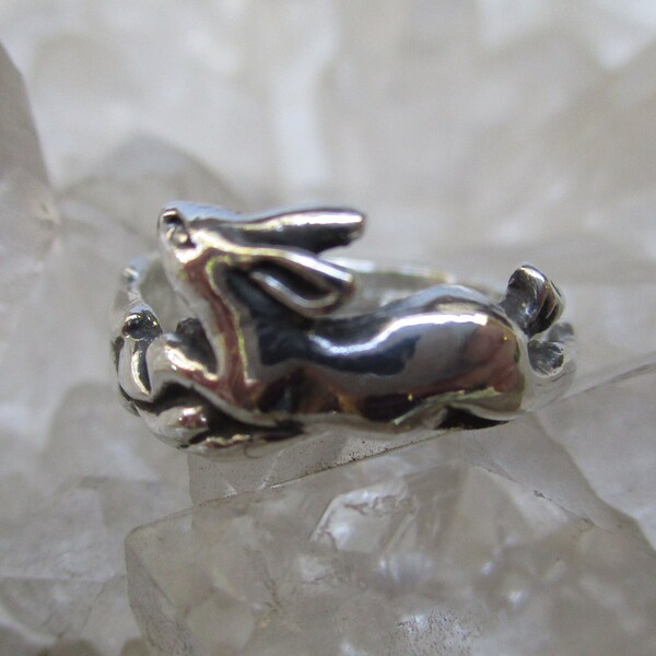 Bunny Ring - Etsy