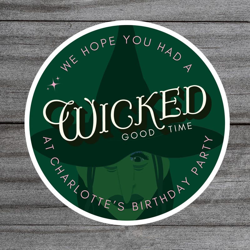 Wicked Stickers - Etsy