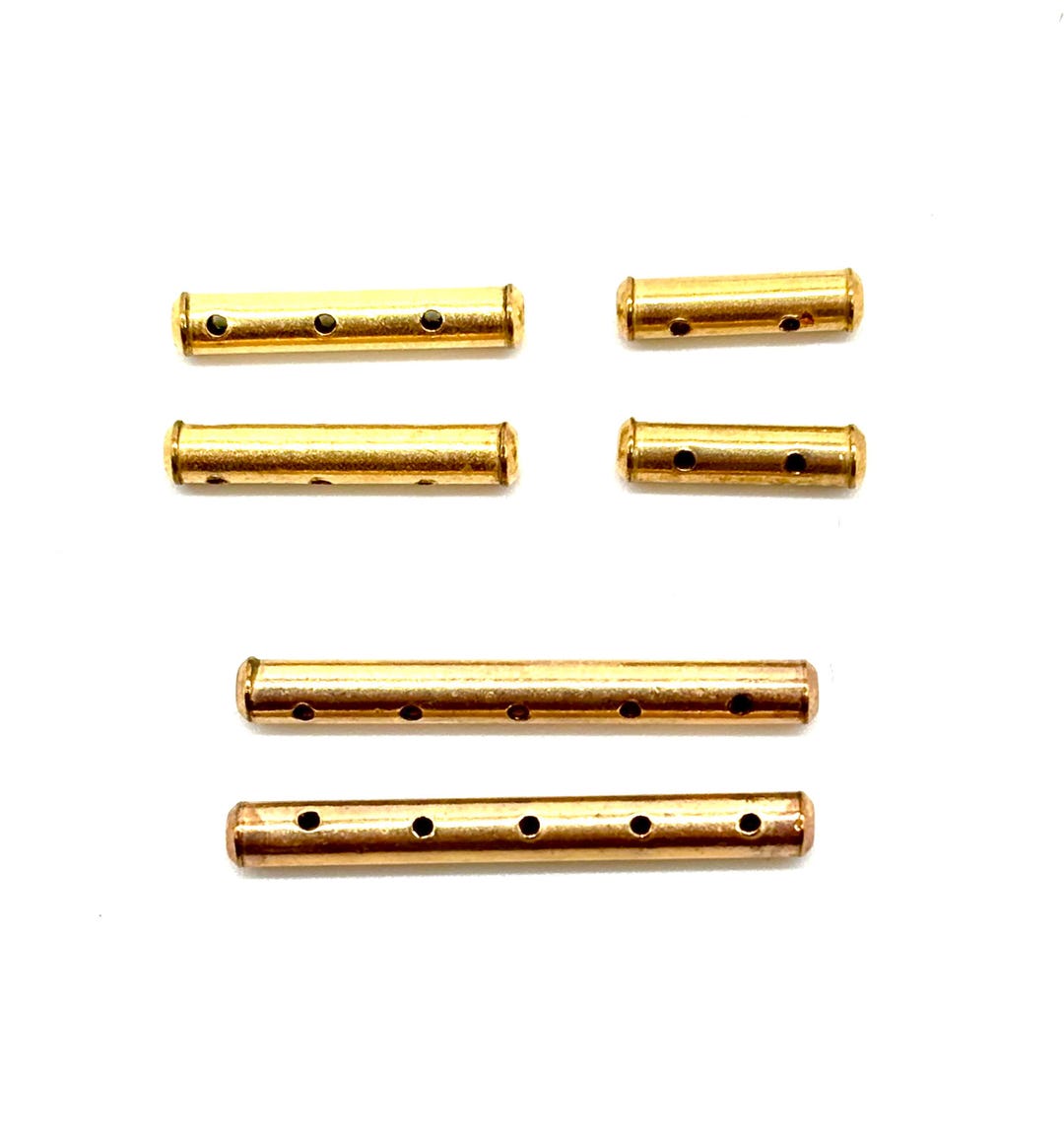 2,3,4,5 Holes Gold Filled Spacer Tube Bar. 14/20 Gold Filled.choose ...