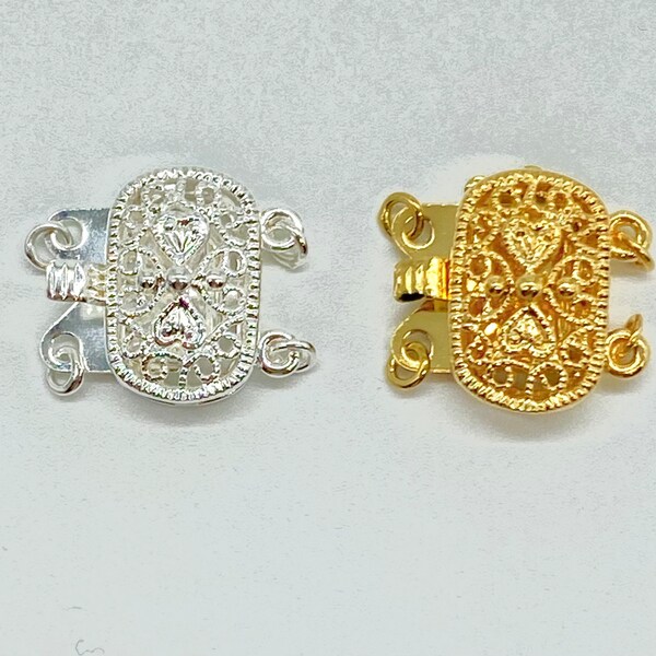2 Strand Clasp - Etsy