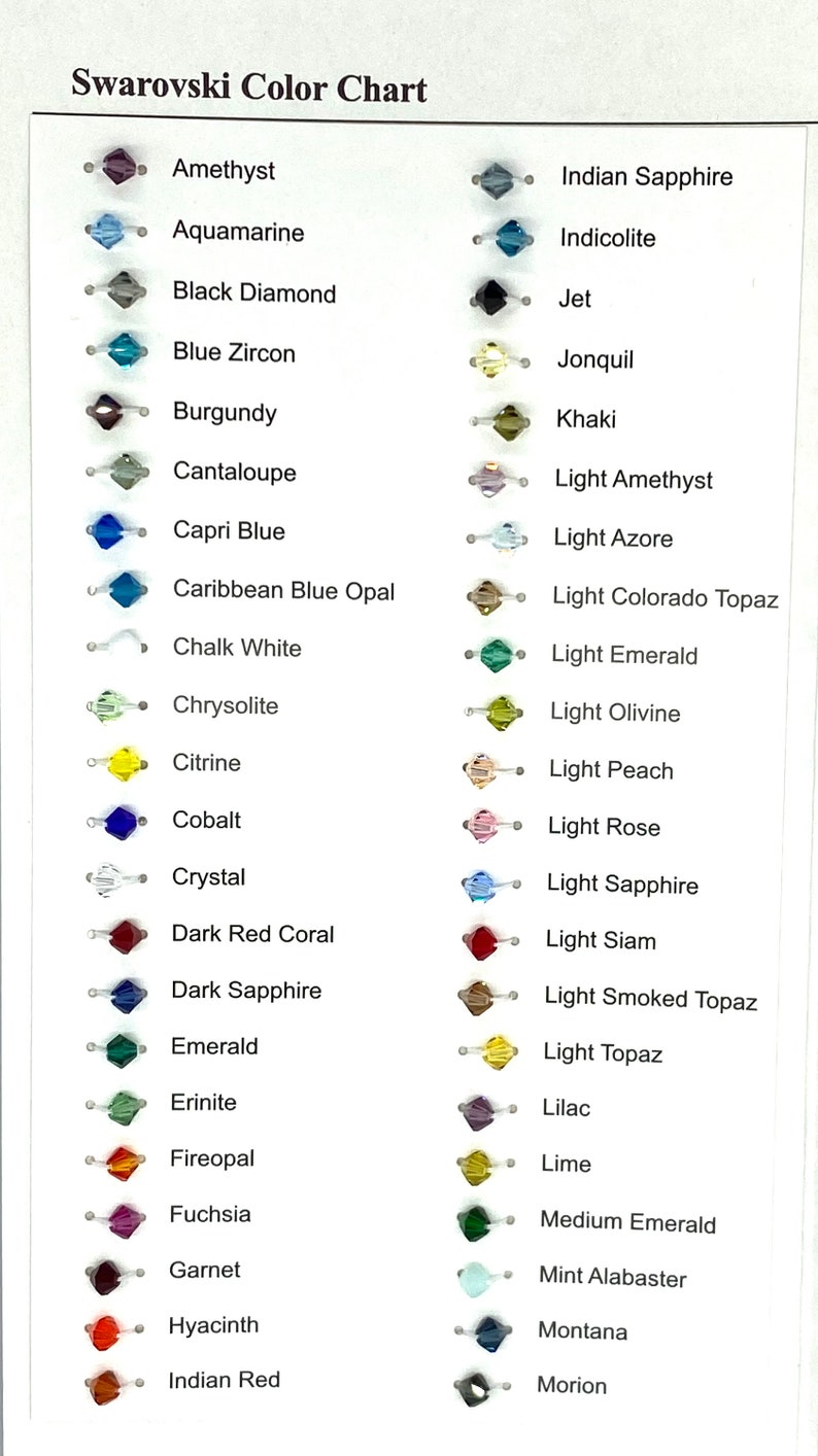 4 Mm ROUND SWAROVSKI Crystal Beads #5000. Choose Color and Quantity - Etsy