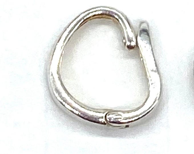 Enhancer Bail Sterling Silver .925 Choose Size. Free Shipping. - Etsy