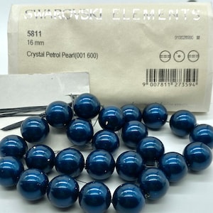 14 - 16 Mm #5811 SWAROVSKI Pearl. Pack of 4 Beads Choose Size. - Etsy