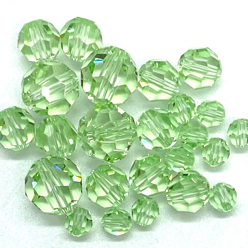 Round Crystal Beads - Etsy UK