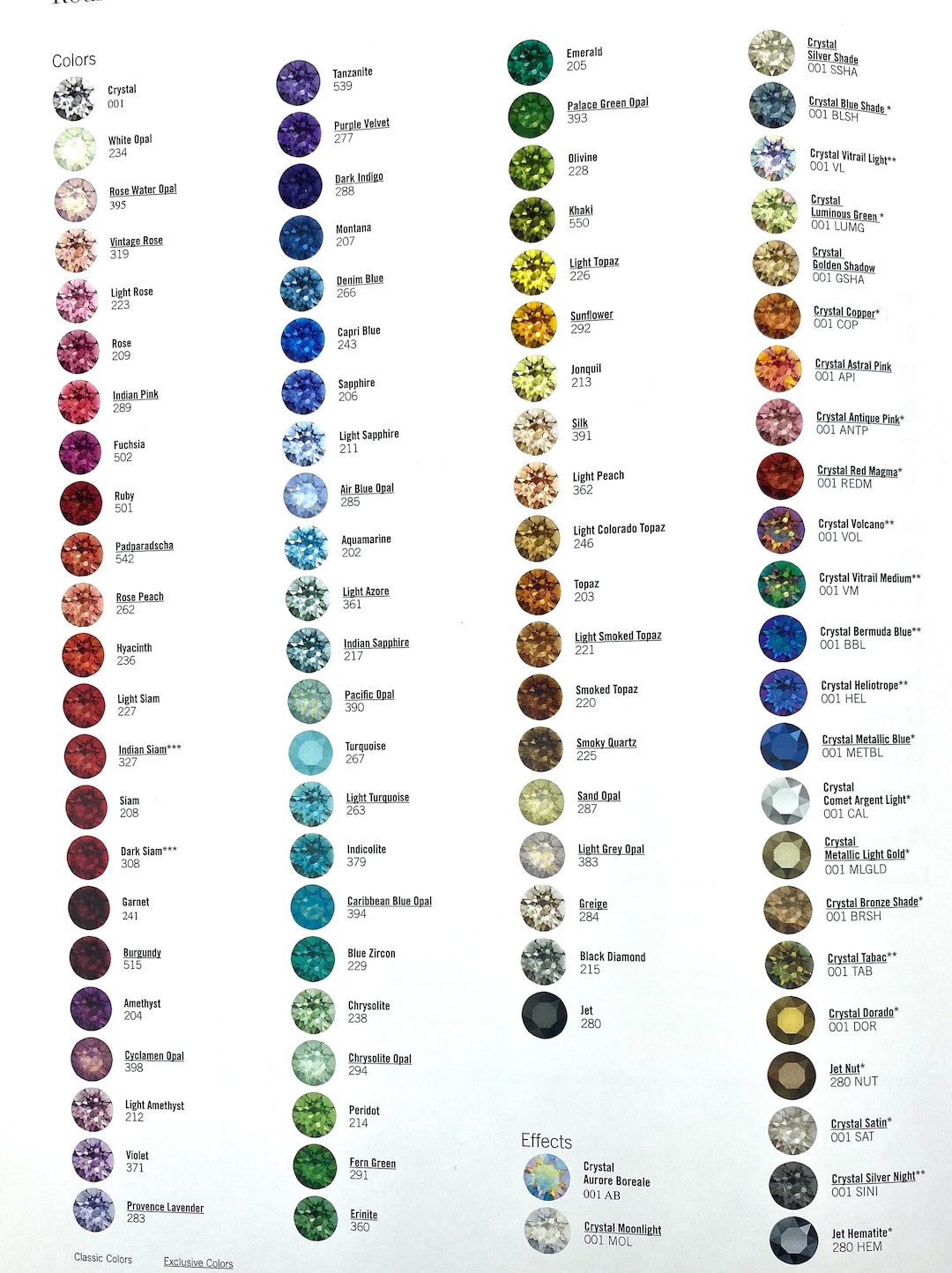 4 Mm ROUND SWAROVSKI Crystal Beads #5000. Choose Color and Quantity - Etsy