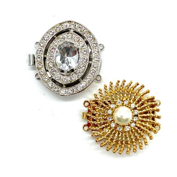 2 Strand Clasp - Etsy