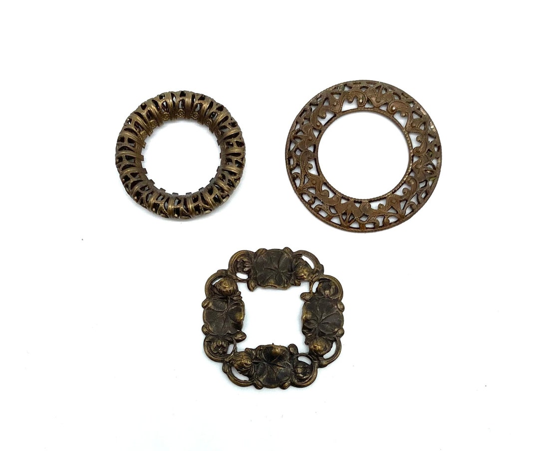 Vintaj Filigree. Natural Brass. Package of 1 Piece. - Etsy
