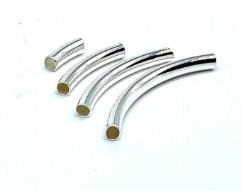 Sterling Silver Tube - Etsy