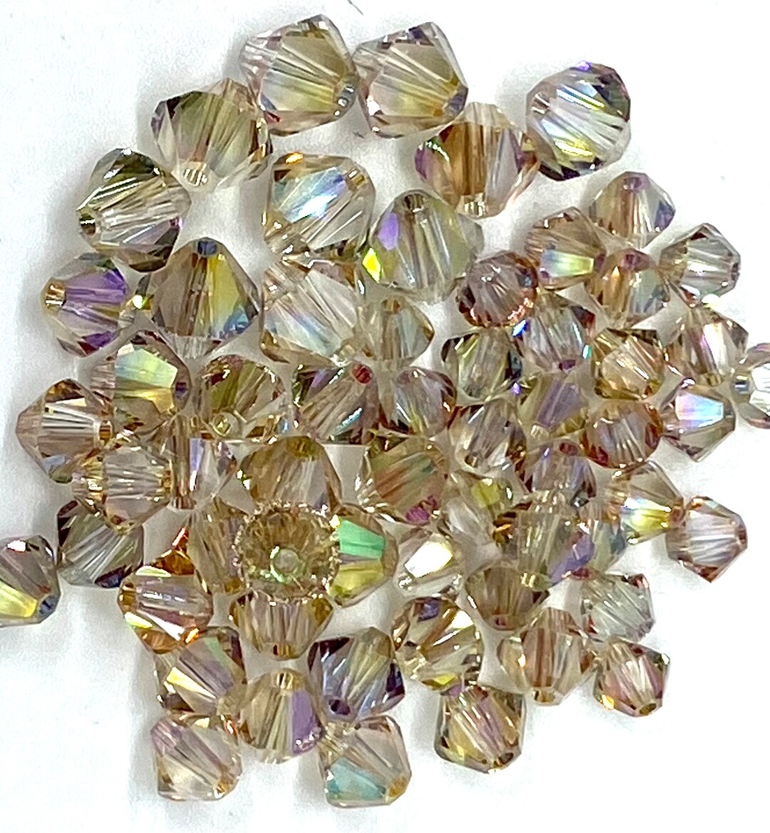 4,5,8mm Purple Haze Special Coating. Genuine Swarovski Crystal Beads ...