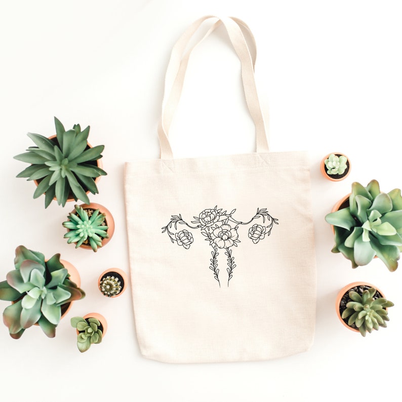 Floral Uterus Feminist Hand Embroidery Patterns 4 Designs - Etsy