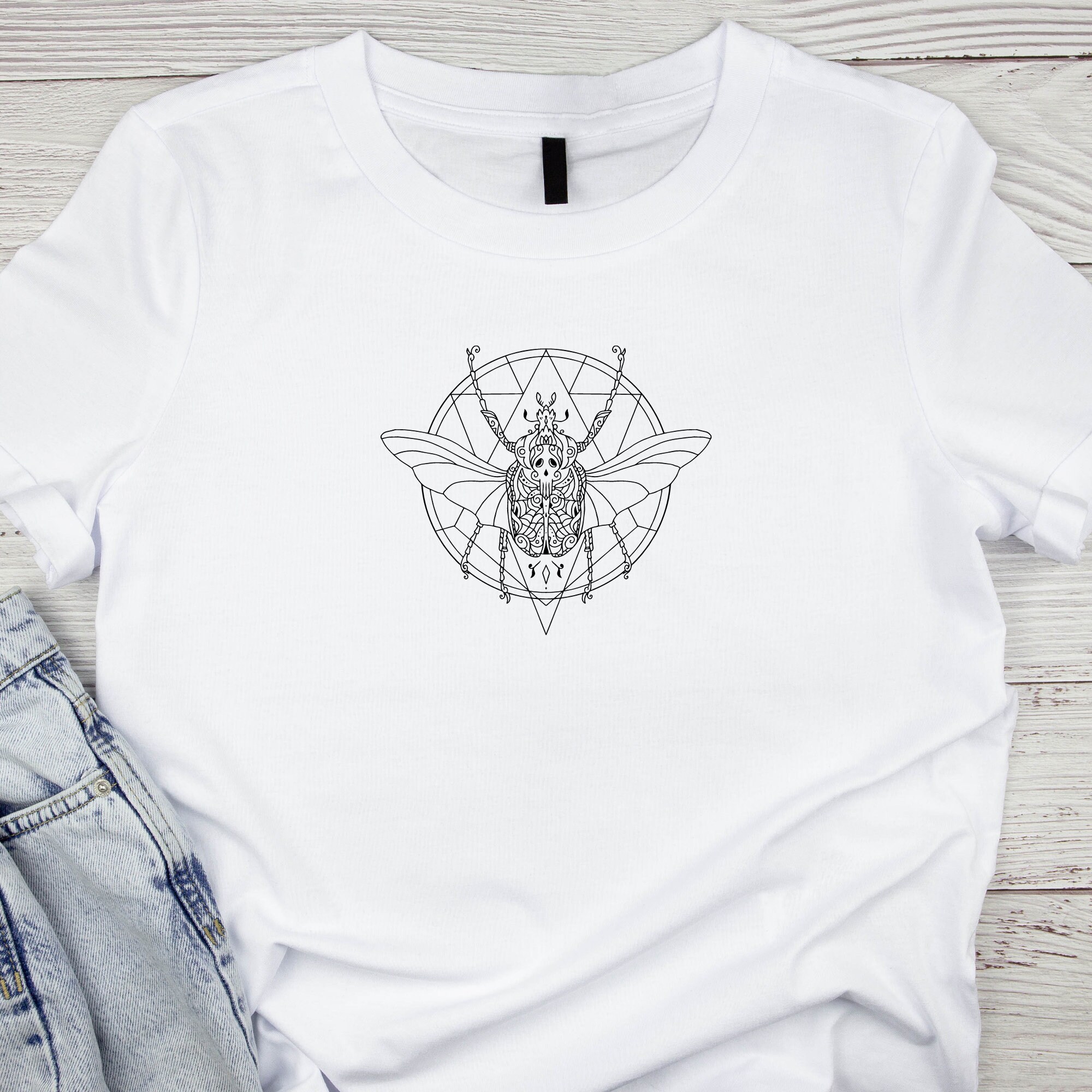 Insect Hand Embroidery Patterns - 10 Designs in 6 Sizes - DIY Moth ...