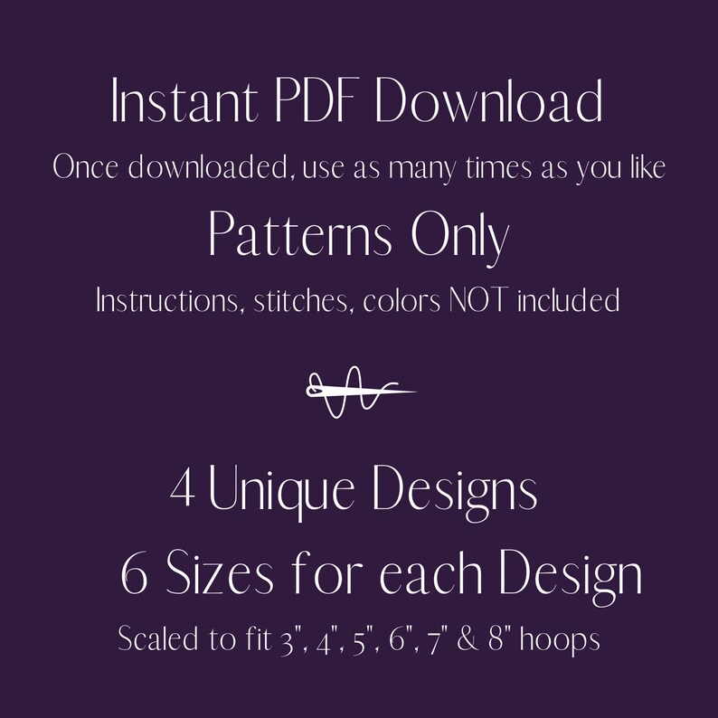 Floral Uterus Feminist Hand Embroidery Patterns 4 Designs - Etsy