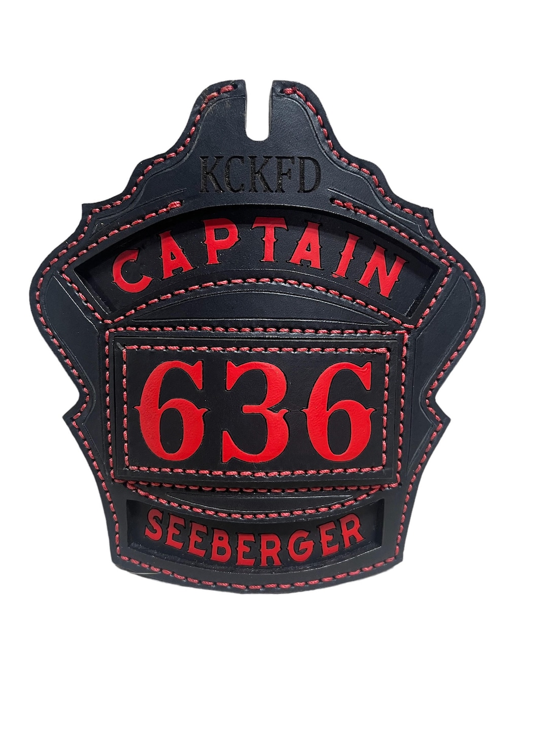 Passport Firefighter Helmet Shield - Removable ID - Fire Helmet Front ...