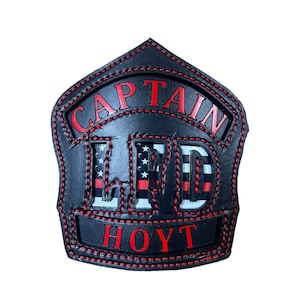 Thin Red Line Fire Helmet Shield - Custom Personalized Fits Cairns ...