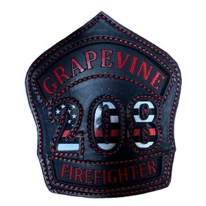 Thin Red Line Fire Helmet Shield - Custom Personalized Fits Cairns ...