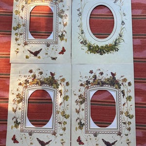 Victorian Style Reproduction Album Pages. 6 Double Sided Photo Album ...