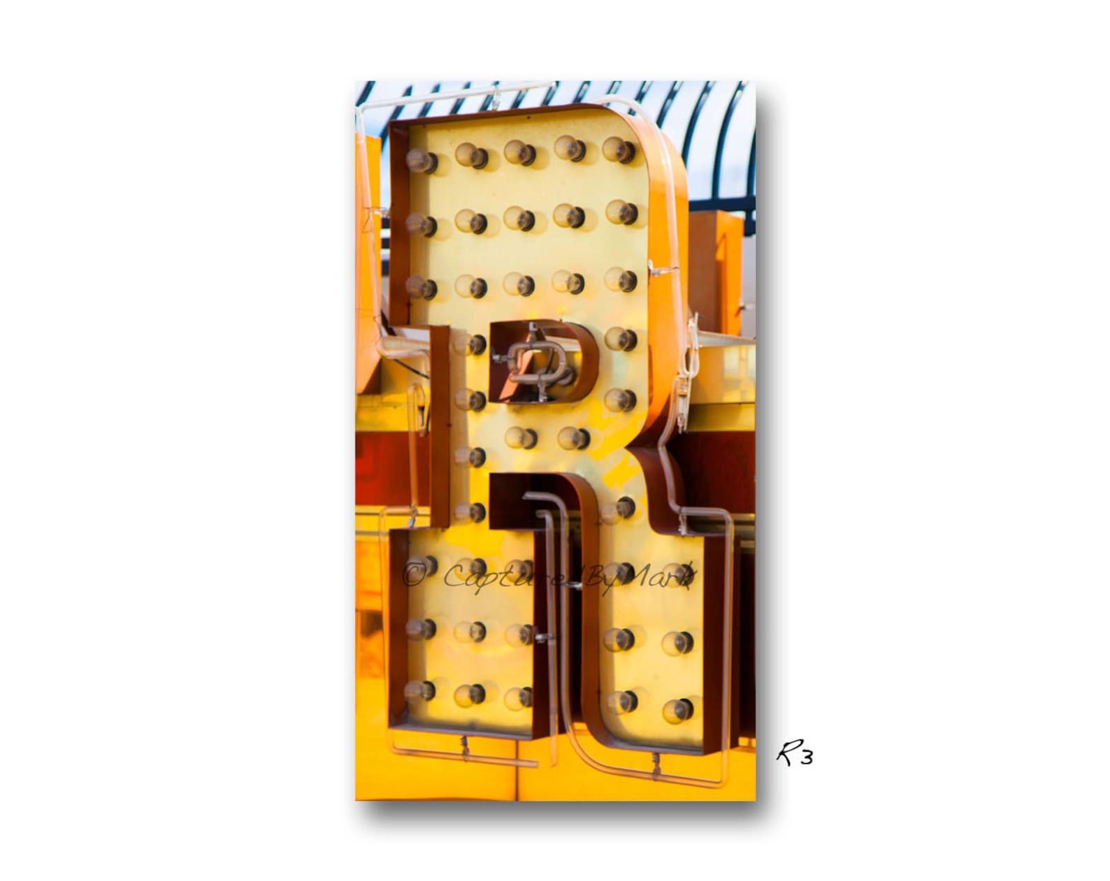 Neon Letter R, Marquee Letter Art, Vintage Vegas Neon Sign Letters ...