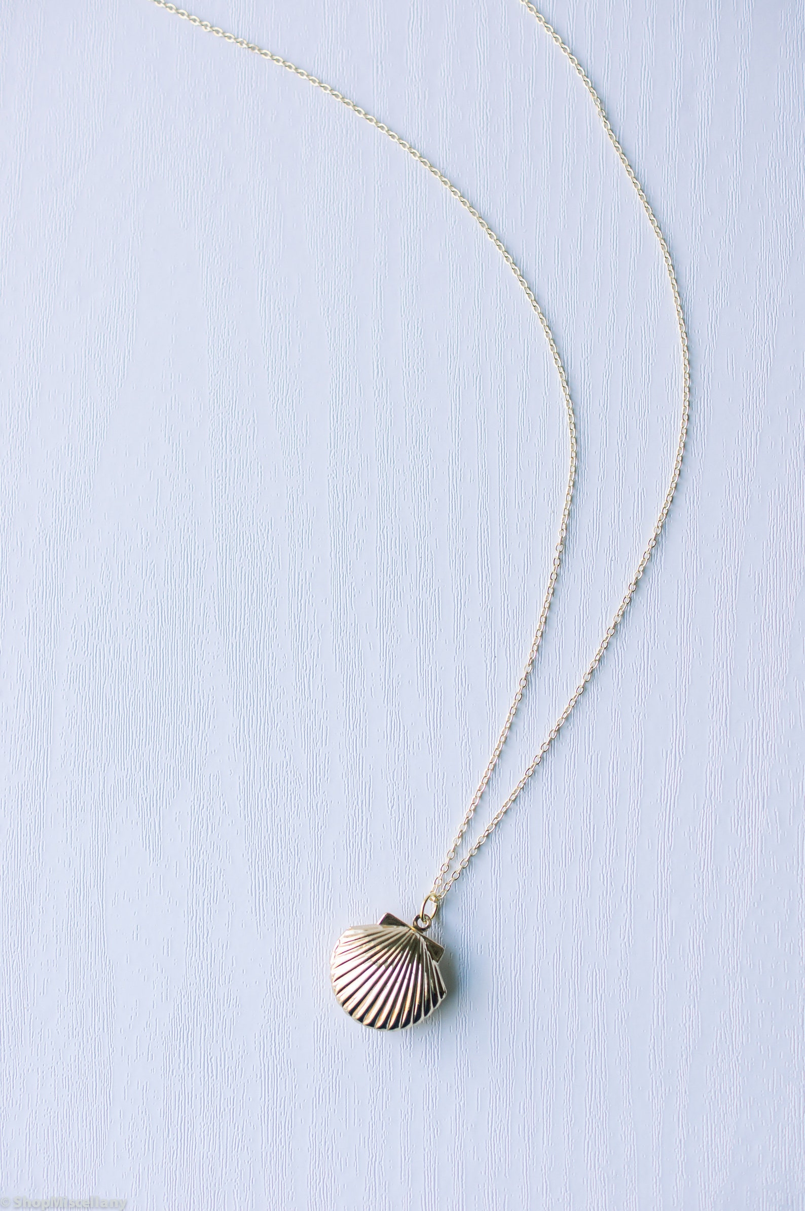 Sea Shell Locket Necklace / Scallop Shell Locket / Best | Etsy