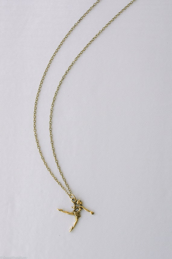 Ballerina Necklace / ballerina necklace gold / necklaces for | Etsy