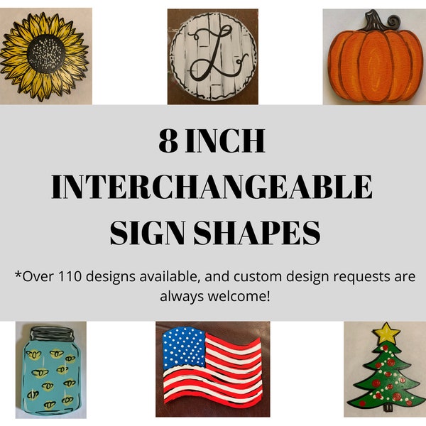 Interchangeable Welcome Sign - Etsy