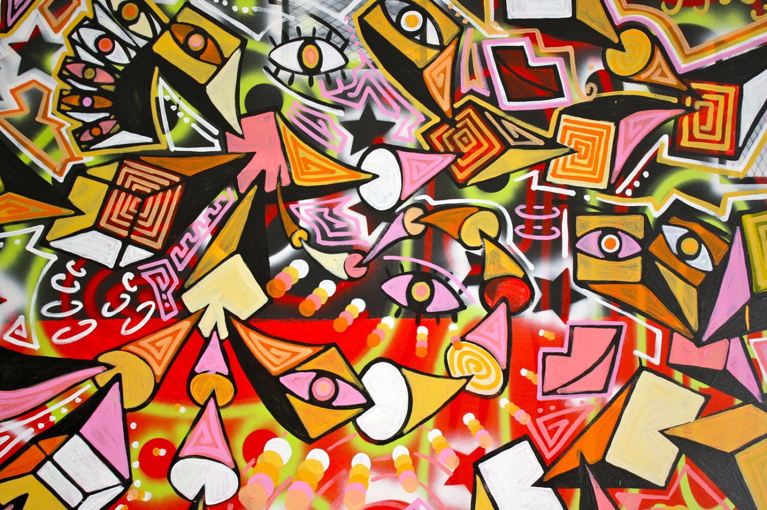 Chris Riggs Original Abstract Painting Canvas Modern - Etsy