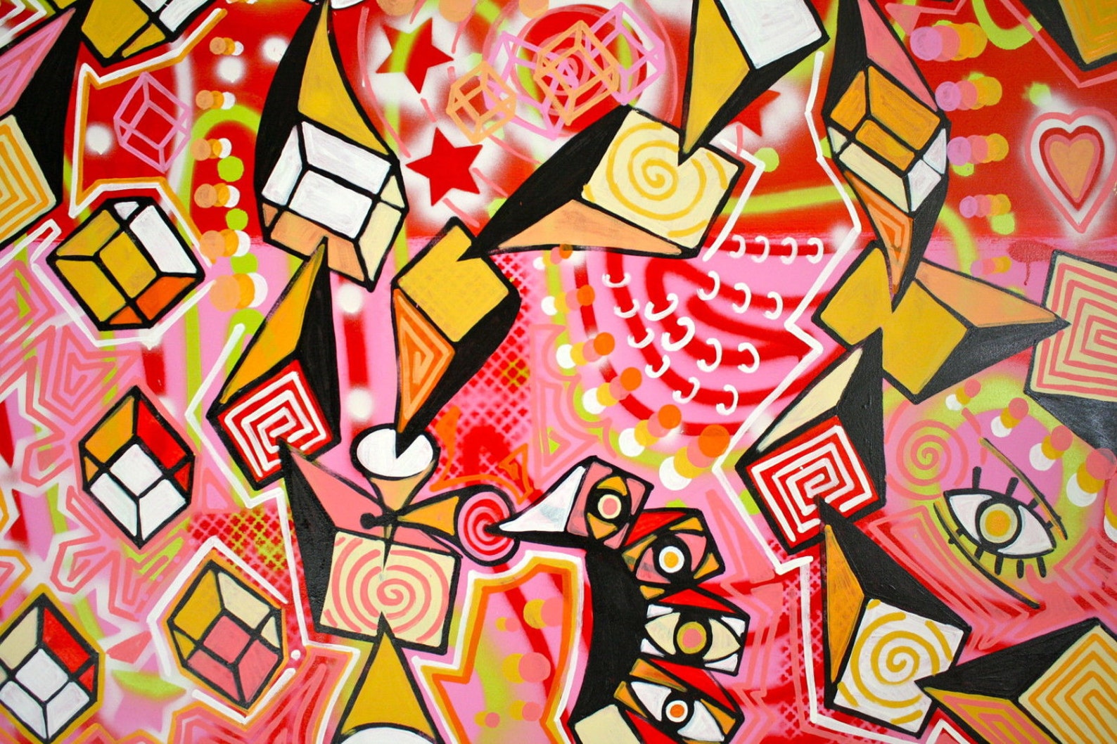 Chris Riggs Original Abstract Painting Canvas Modern - Etsy Canada