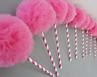 Pom pom stick | Etsy