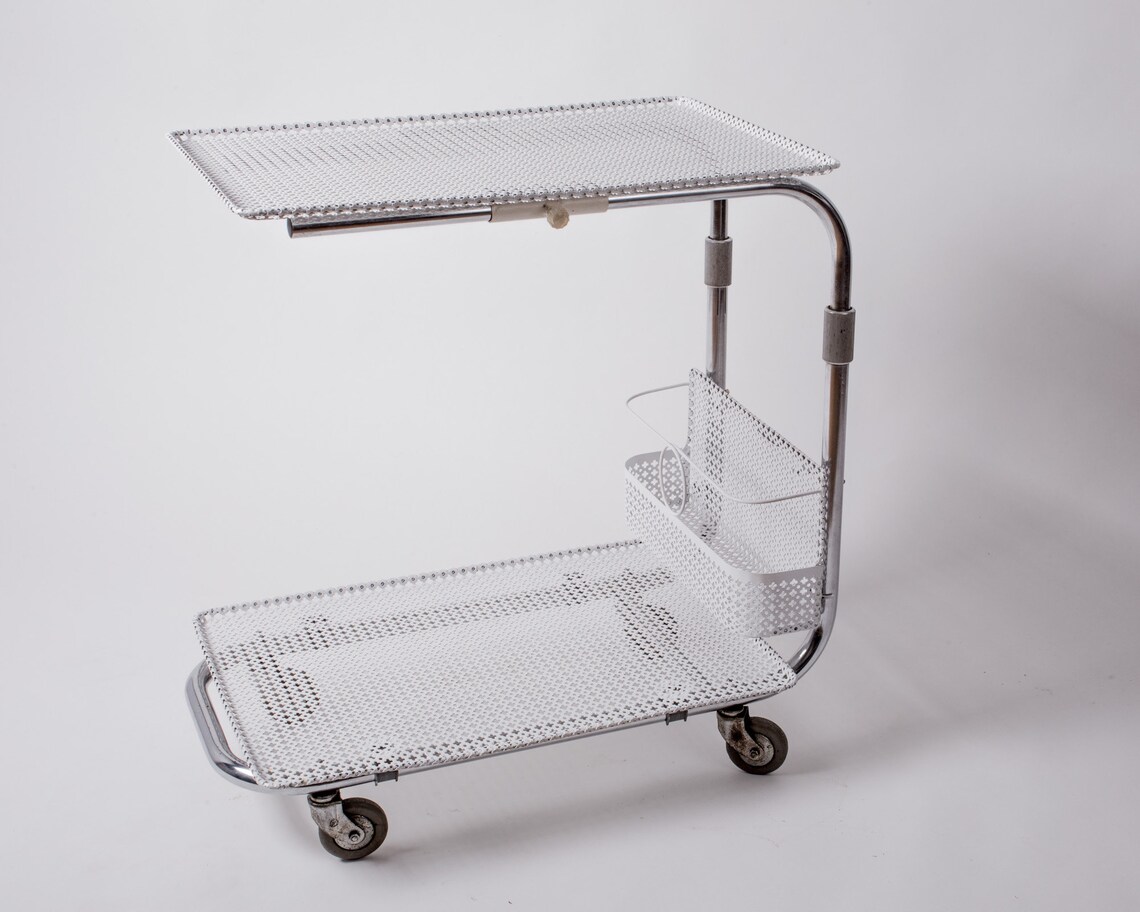 French Mid Century Rolling Cart Trolley Mategot - Etsy