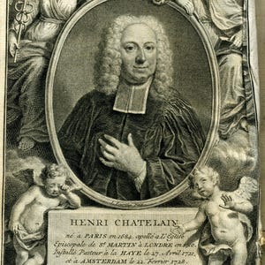 CHATELAIN, H. Nouvelle Carte De L’amérique Septentrionale Antique Map ...