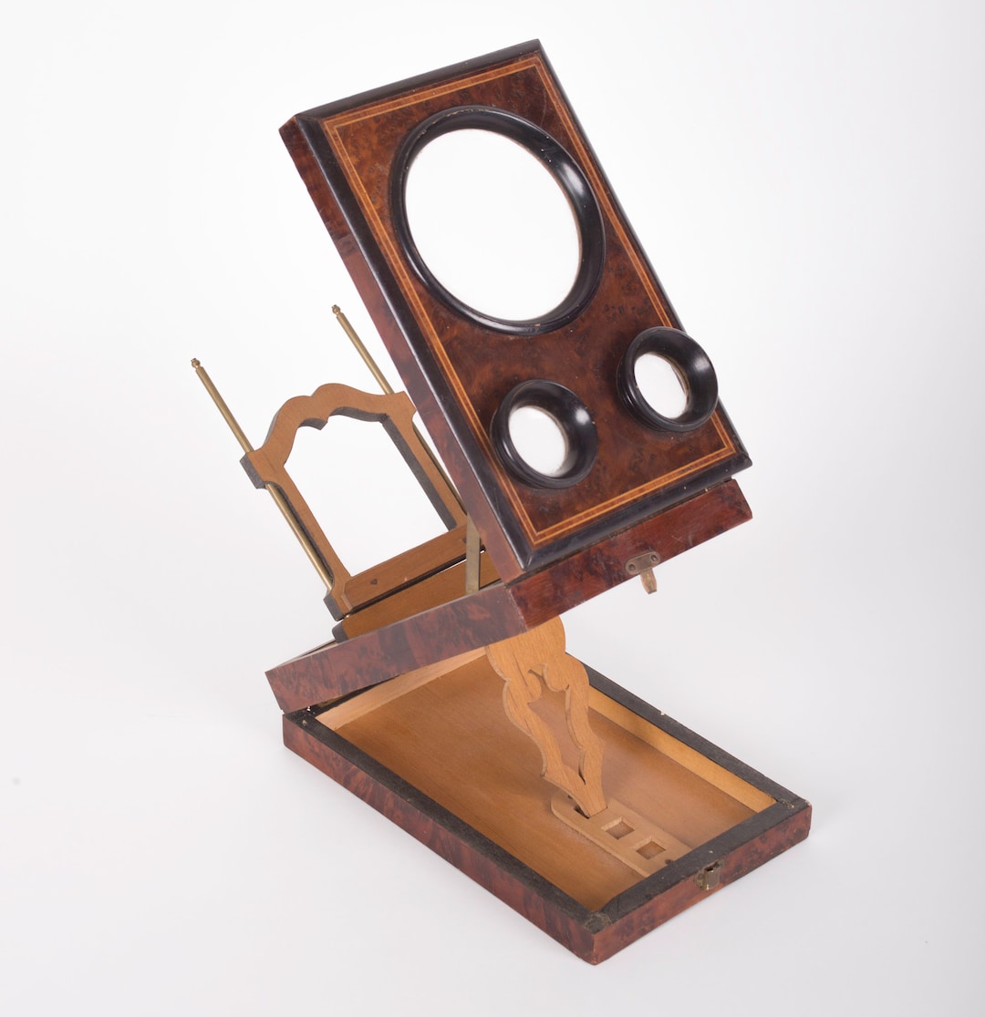 19 Th .french Graphoscope Stereoscope - Etsy