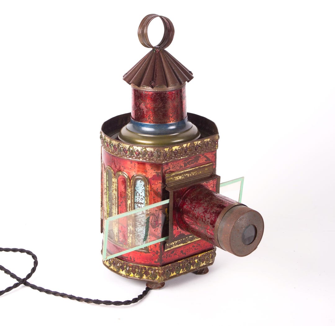 French Magic Lantern Lapierre 1880 Antique Magic Slide Projector - Etsy