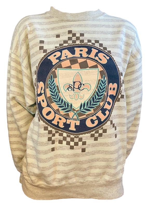 90s Paris Sport Club Black Jacket - Gem