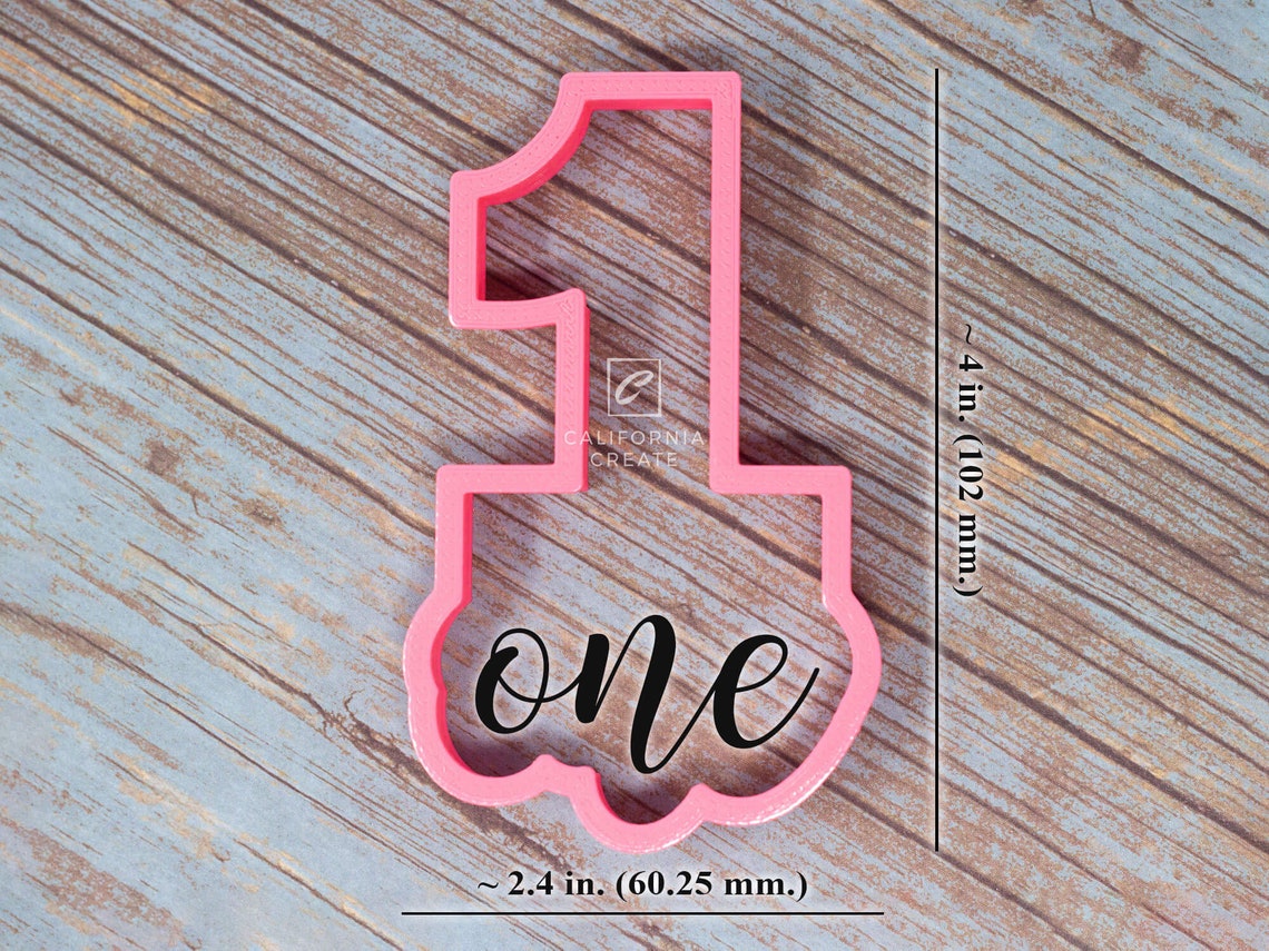 Custom Cookie Cutters Set Numbers 1 2 3 4 5 With Letters. | Etsy