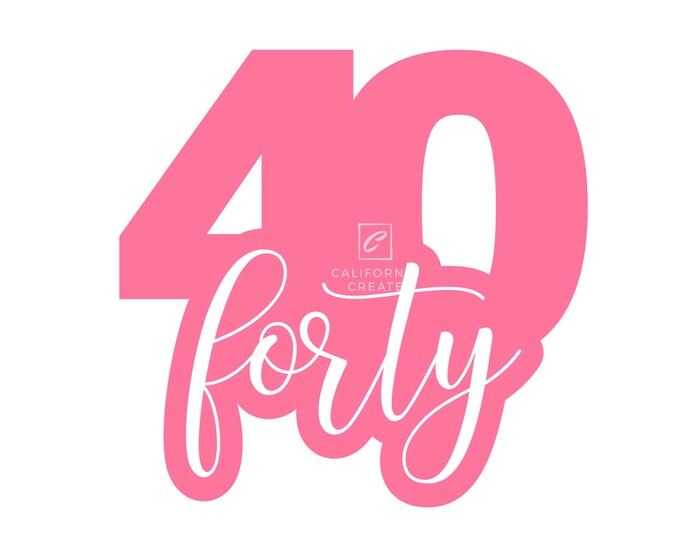 Custom Cookie Cutter. Lettered Number 5 five Fondant Play - Etsy