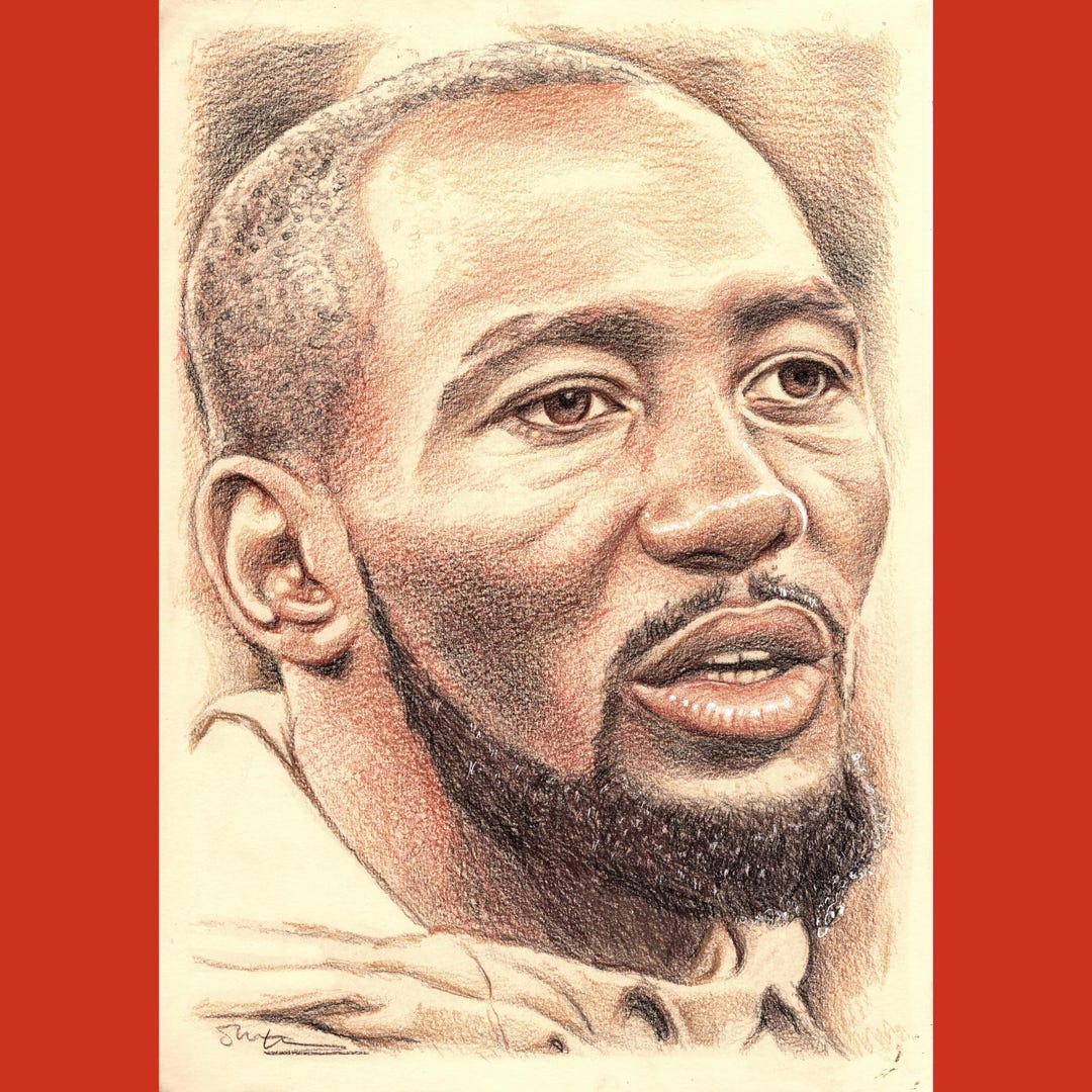 A3 Original Coloured Pencil Drawing of Boxer, Terence Crawford - Etsy