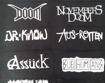 Crust punk patch | Etsy