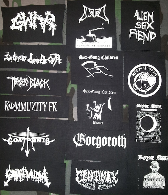 Punk Metal Crust Doom Black Death Grind Grindcore Heavy Gore | Etsy