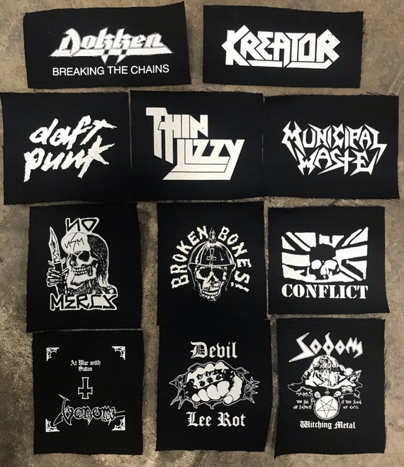 22-06 Punk Metal Crust Doom Black Death Grind Grindcore Heavy - Etsy