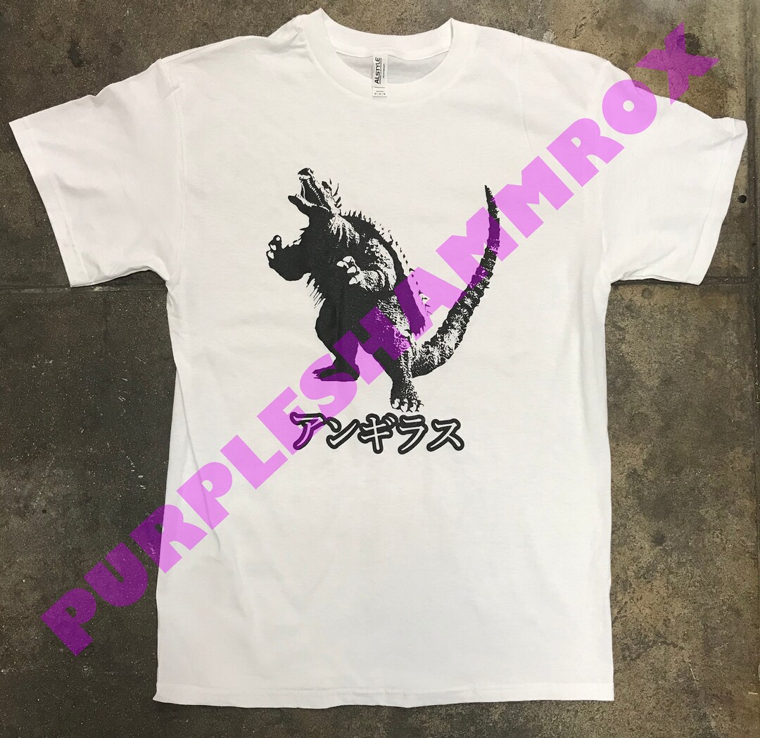 ANGUIRUS Short Sleeve SHIRT Tshirt Godzilla Gojira Guiron Ghidorah ...