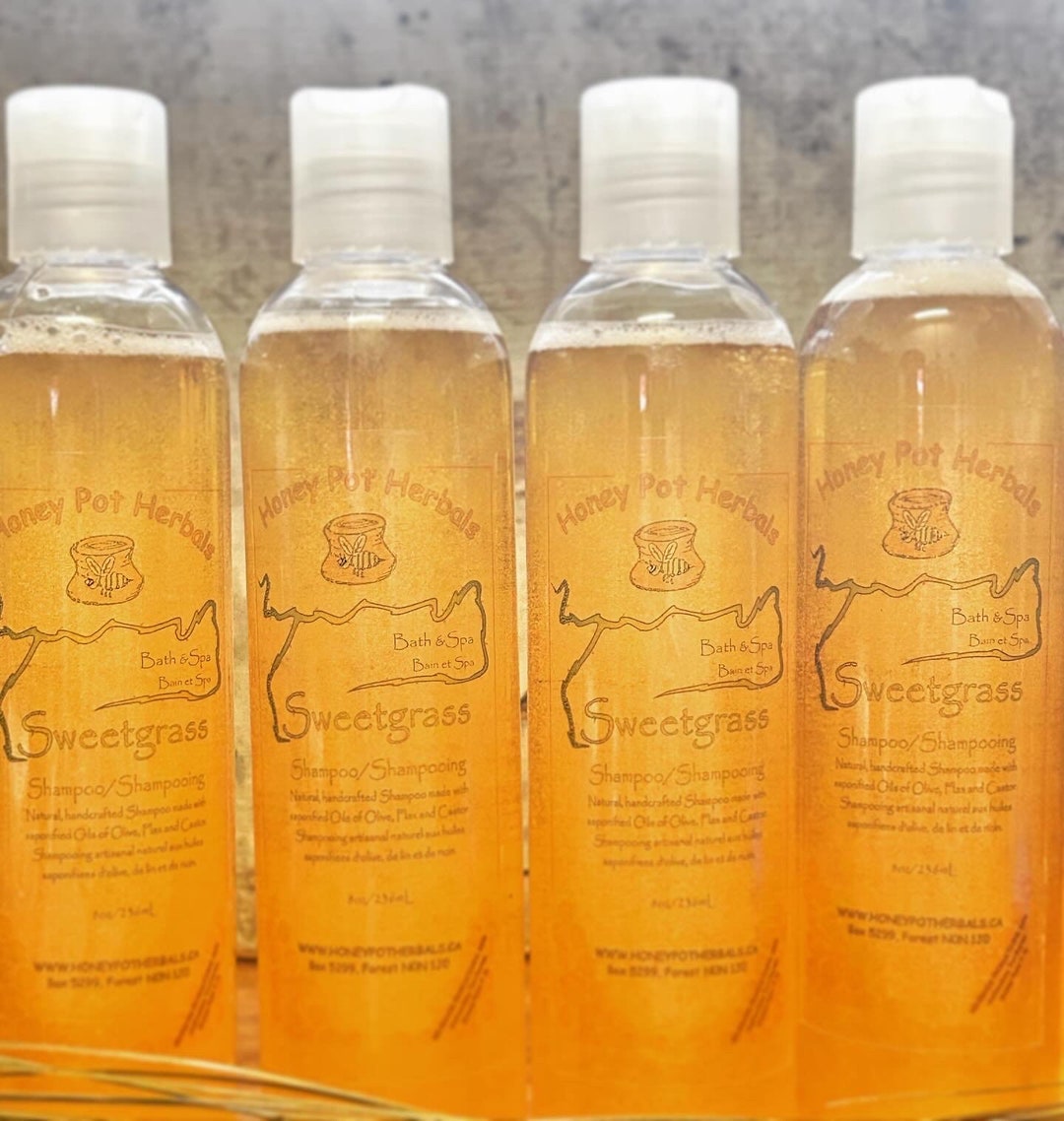 Sweetgrass Scented Shampoo, Handmade Liquid Soap - Etsy