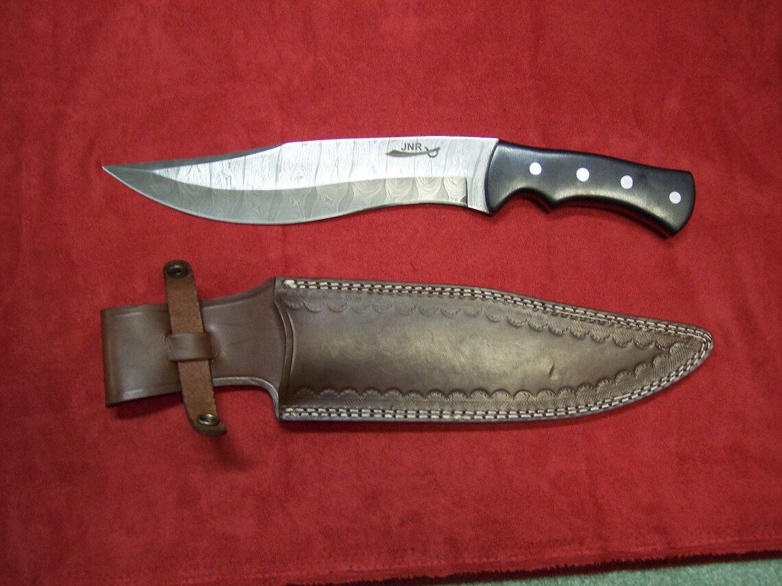 Custom Handmade Twisted Ladder Pattern Damascus Steel Survival - Etsy