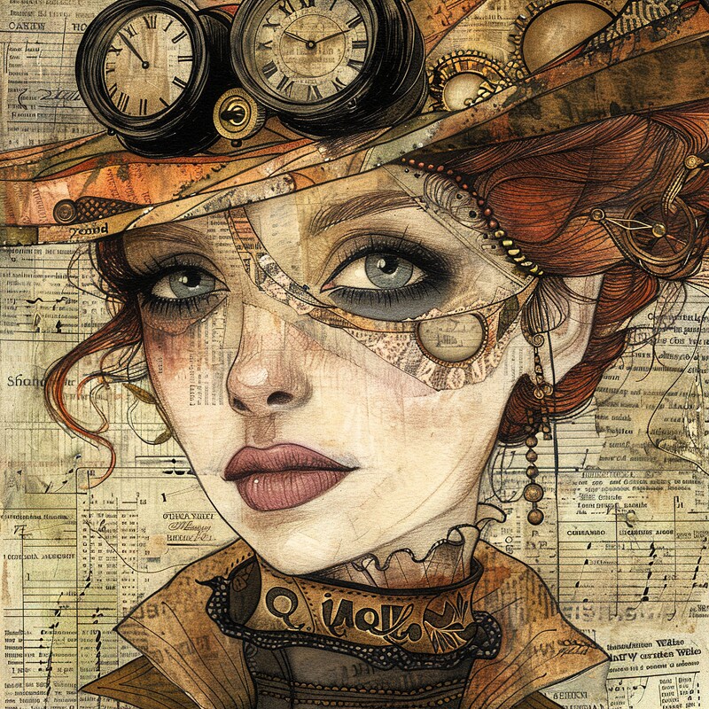 Steampunk Embroidery - Etsy